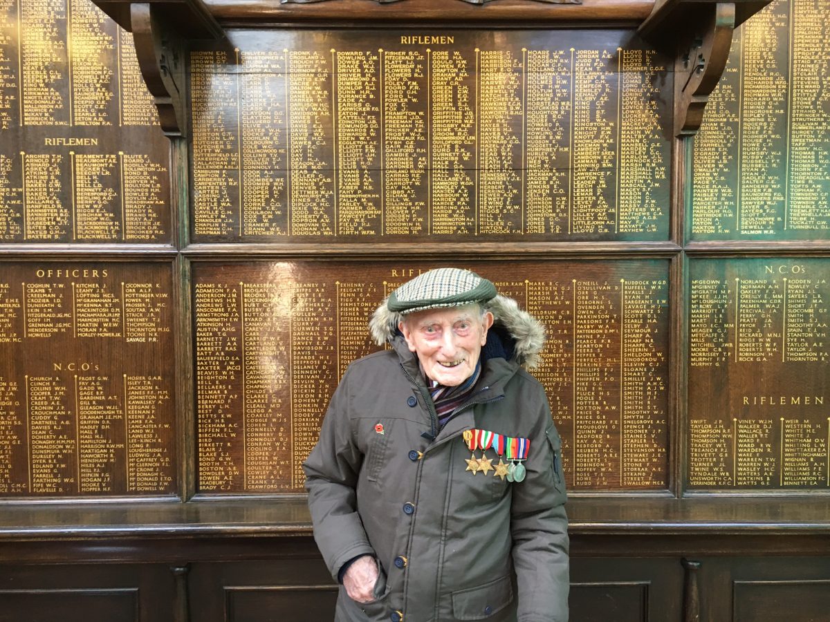Sergeant Alfred Cook – London Irish Rifles Association