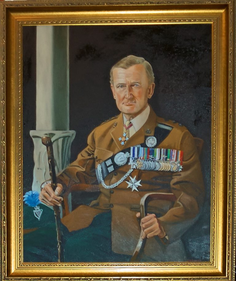 Major-General C W B Purdon, CBE, MC, CPM – London Irish Rifles Association