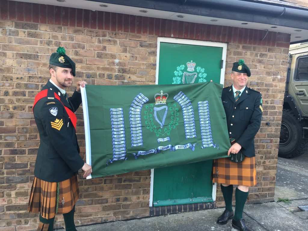 Irish Regiment of Canada at Connaught House, May 2018. – London Irish ...
