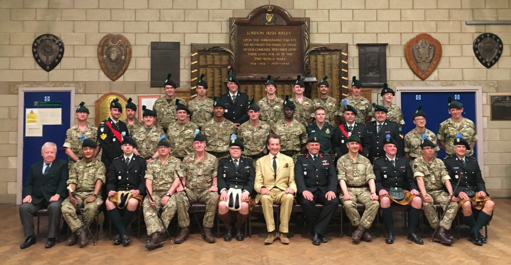 Irish Regiment of Canada at Connaught House, May 2018. – London Irish ...