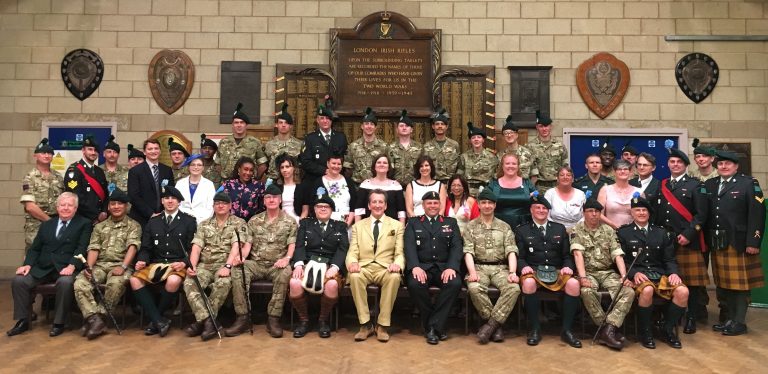 Irish Regiment of Canada at Connaught House, May 2018. – London Irish ...