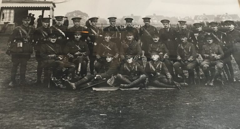 August 1914 to March 1915 – London Irish Rifles Association