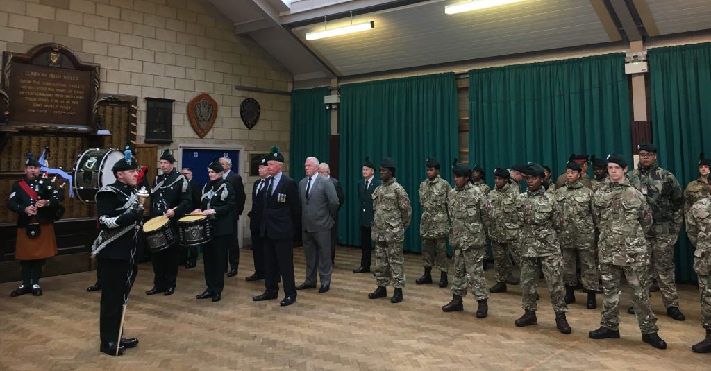 Cadet Detachments – London Irish Rifles Association