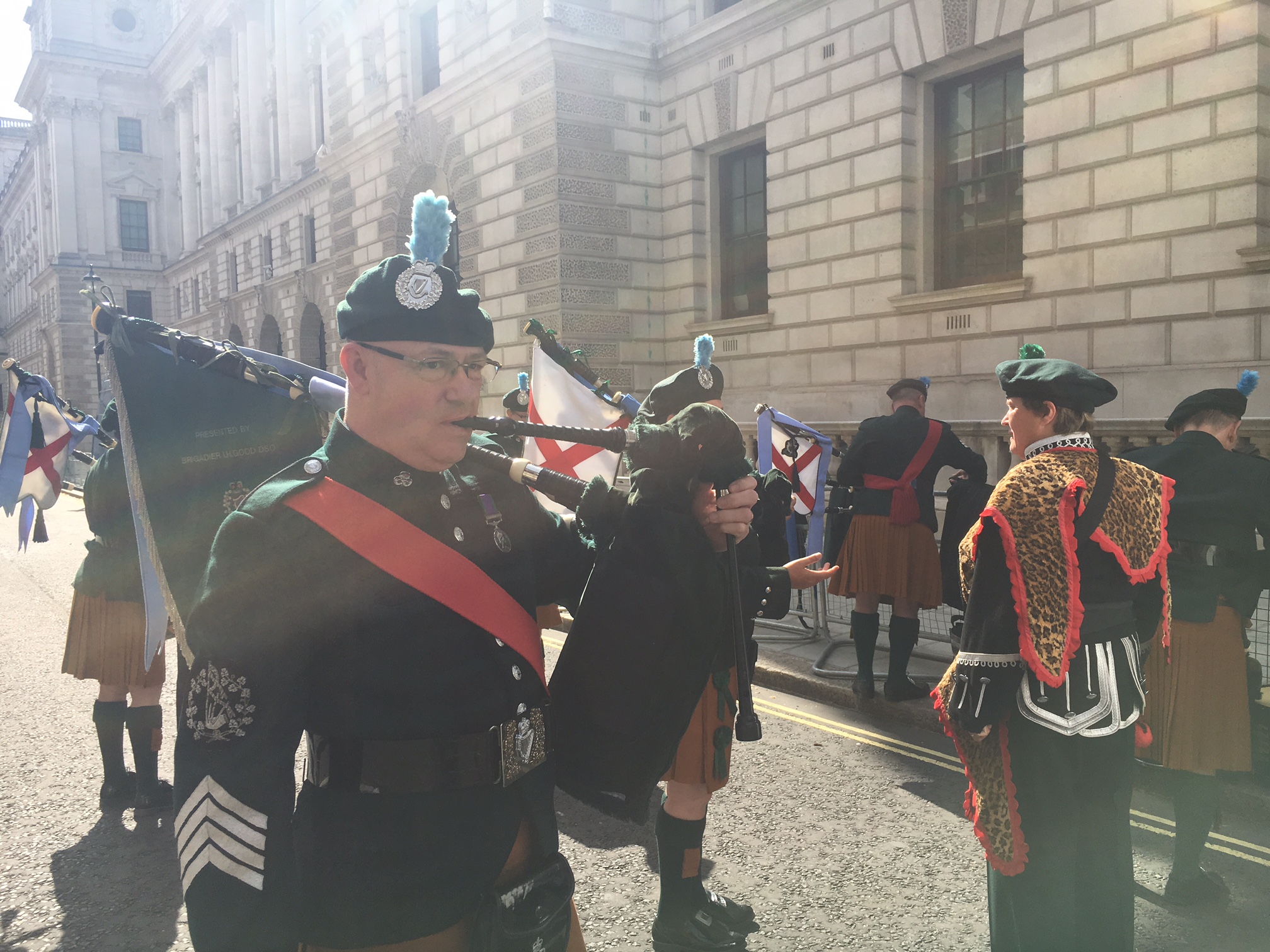 Combined Irish Regiments’ Parade, June 2019 – London Irish Rifles ...