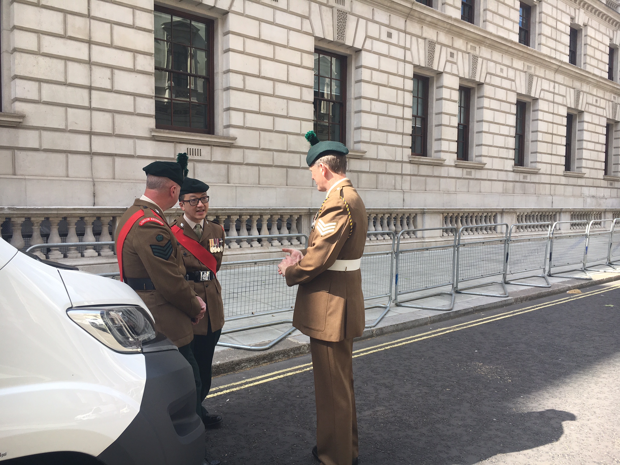 Combined Irish Regiments’ Parade, June 2019 – London Irish Rifles ...