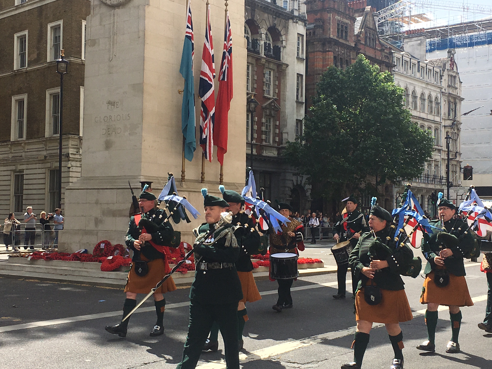 Combined Irish Regiments’ Parade, June 2019 – London Irish Rifles ...