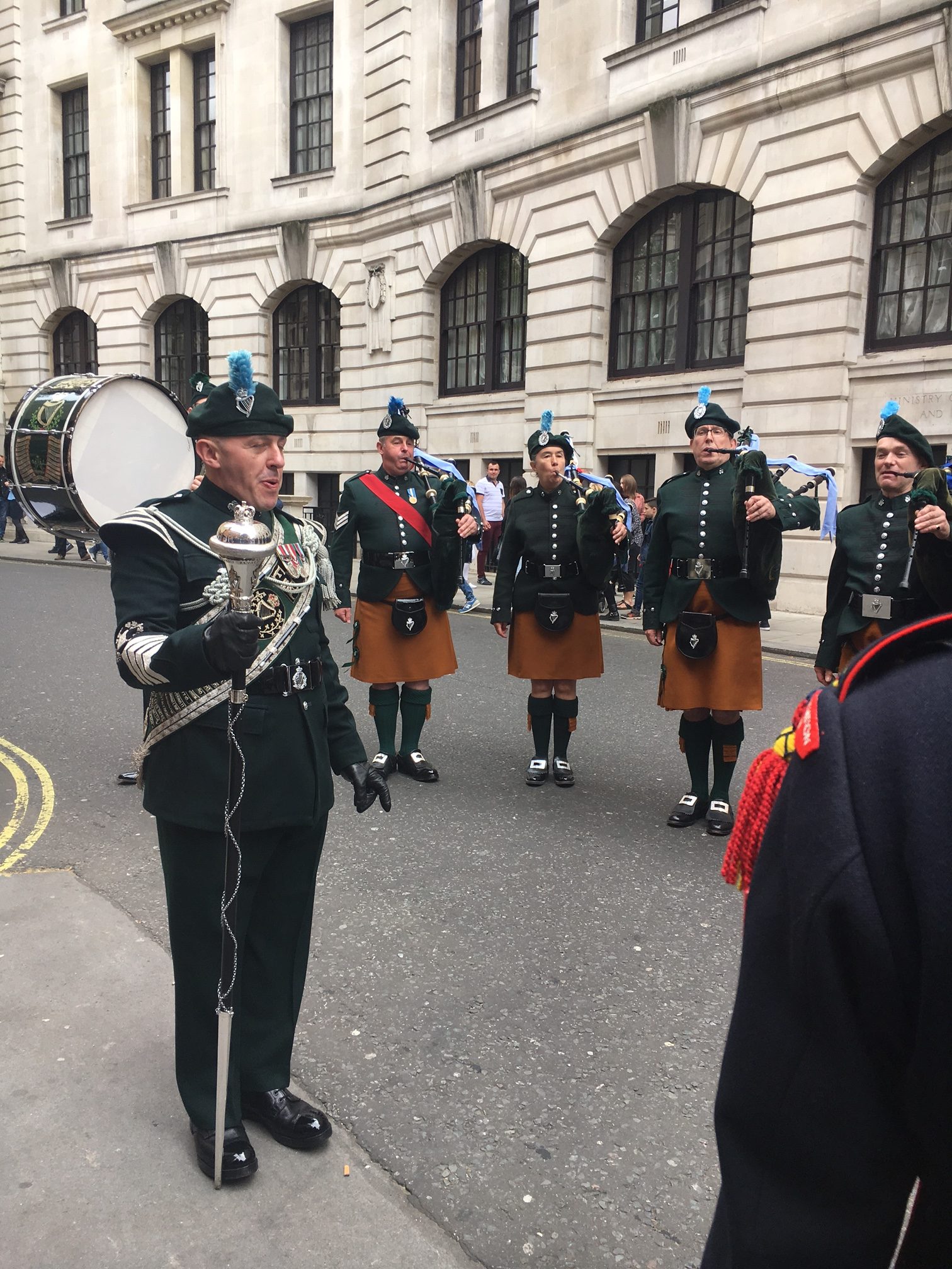 Combined Irish Regiments’ Parade, June 2019 – London Irish Rifles ...