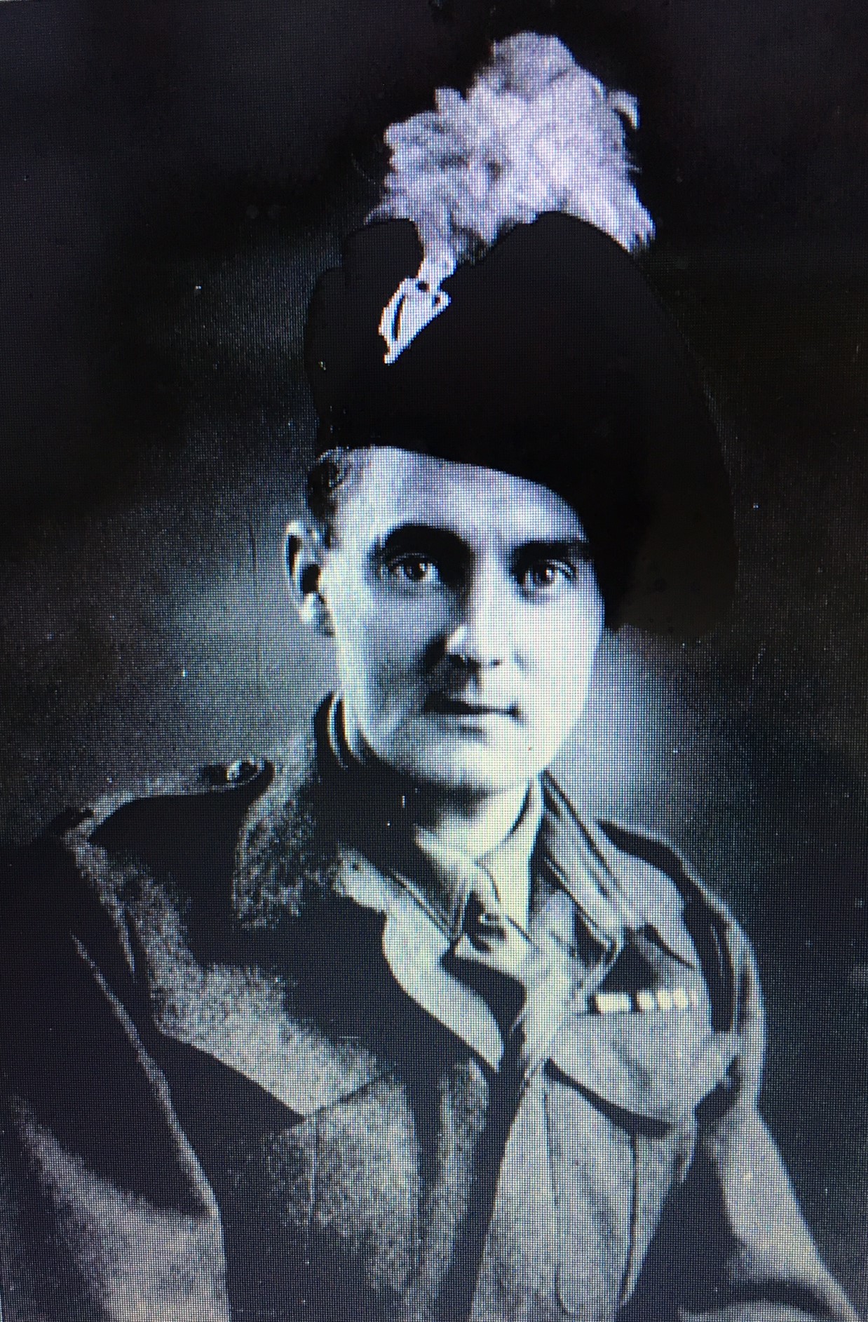 CSM Ashton Frank Clarke – London Irish Rifles Association