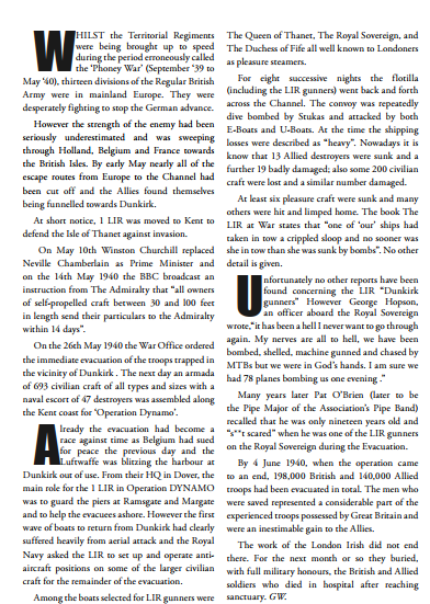 George Willis remembers – Evacuations from Dunkirk – London Irish ...